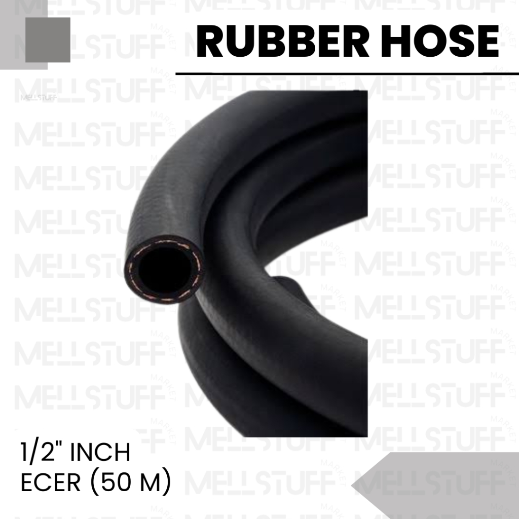 Jual Air Hose / Rubber Hose 1/2" Inch 20 Bar (50 Meter) Selang Angin ...