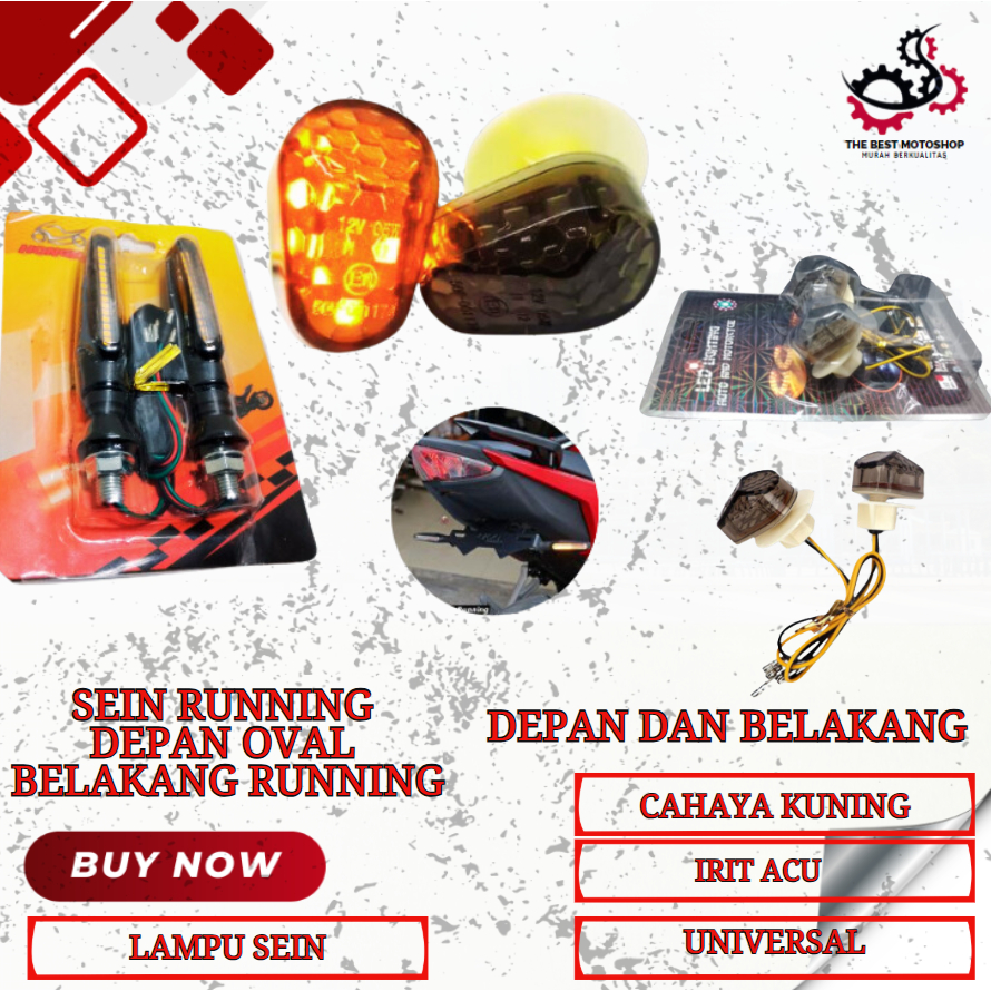 Jual SEIN TEMPEL LAMPU SEN TEMPEL LED KOTAK GMA TST BUAT R15 V3/CBR150R/GSX150/R25/R15 V2 ...