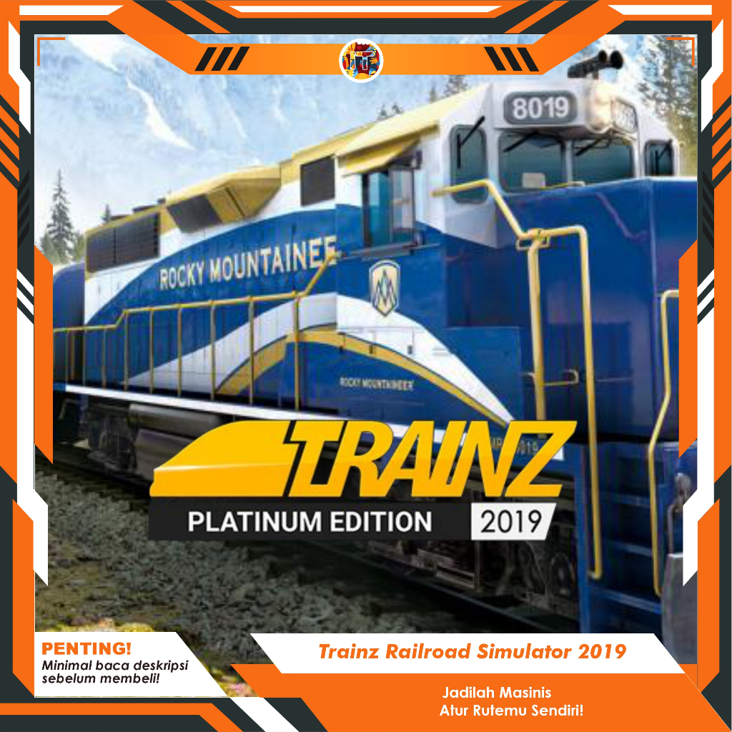 Jual Trainz Railroad Simulator 2019 - Platinum Edition, Game PC ...