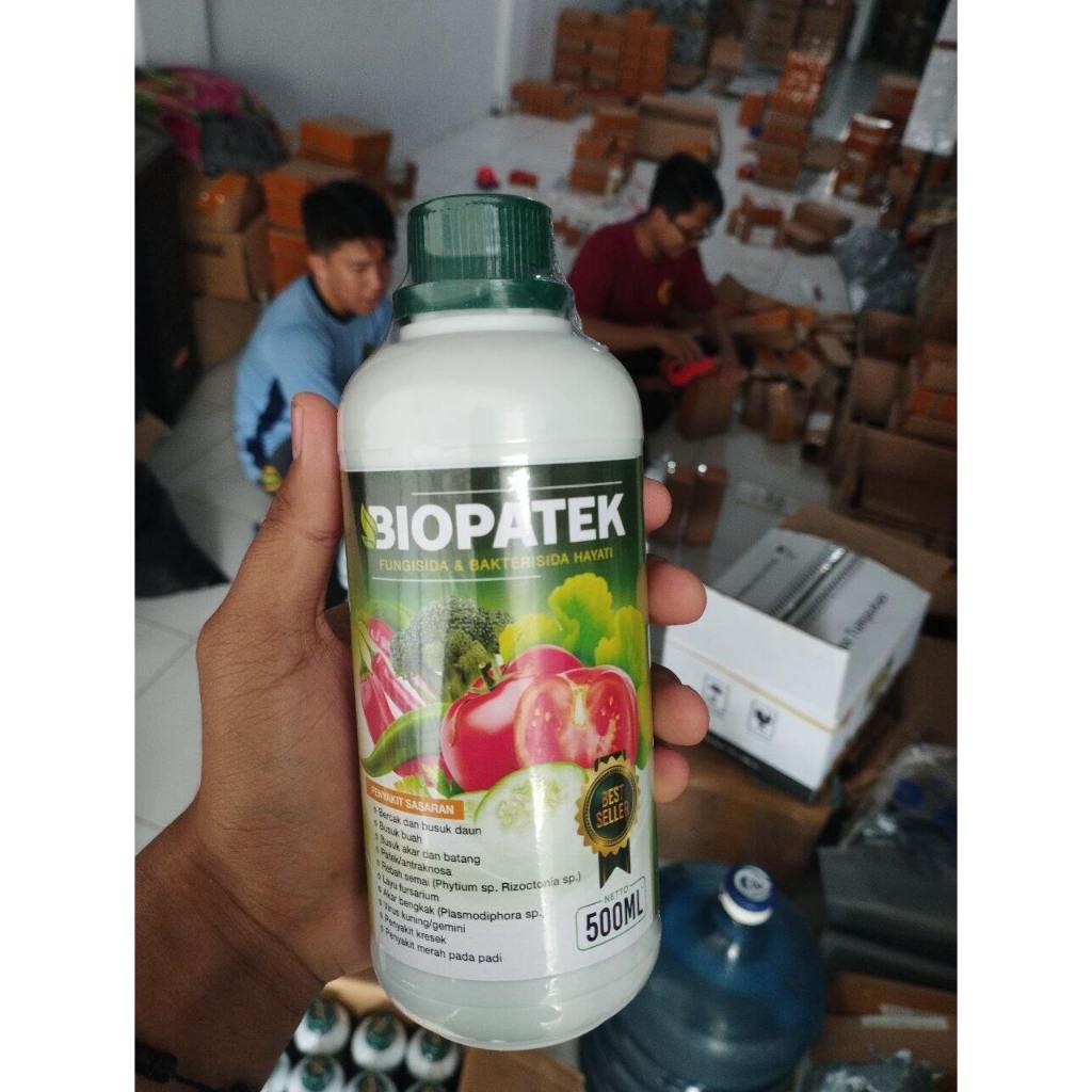 Jual BIOPATEK Fungisida Hayati Obat Penyakit Padi Daun Kuning Ampuh ...
