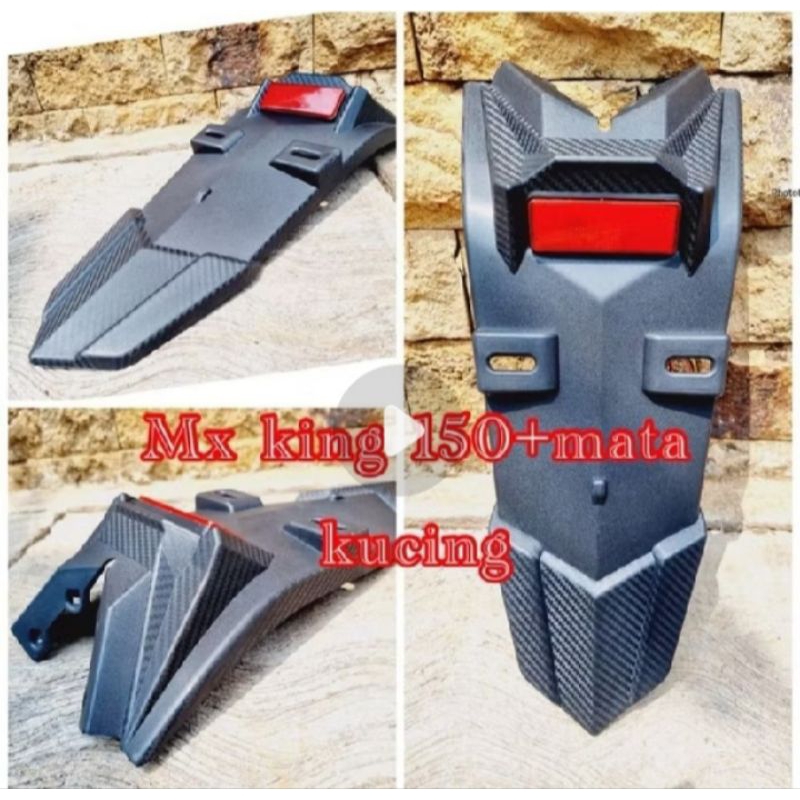 Jual slebor belakang mx king exciter plastik abs | Shopee Indonesia