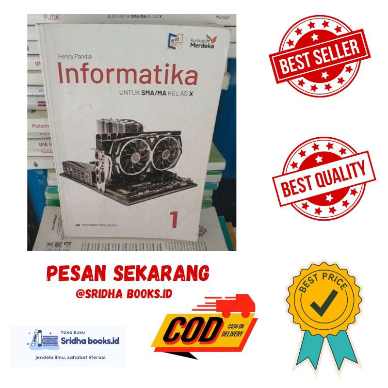 Jual Buku Informatika SMA/MA Kelas X - Kurikulum Merdeka | Shopee Indonesia