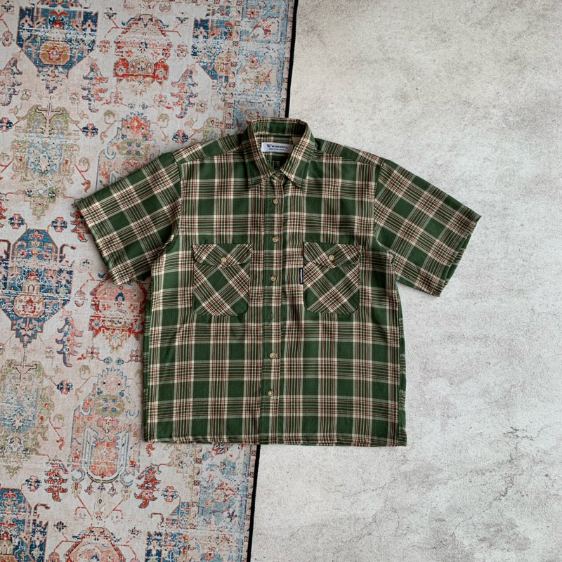 Jual BOXY FLANNEL SHIRT WONDERFUL | Shopee Indonesia
