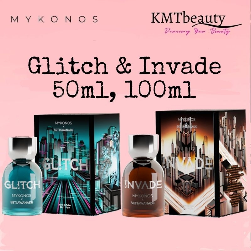 Jual Mykonos × Ade Setiawan Glitch & Invade 50ml | 100ML | Shopee Indonesia