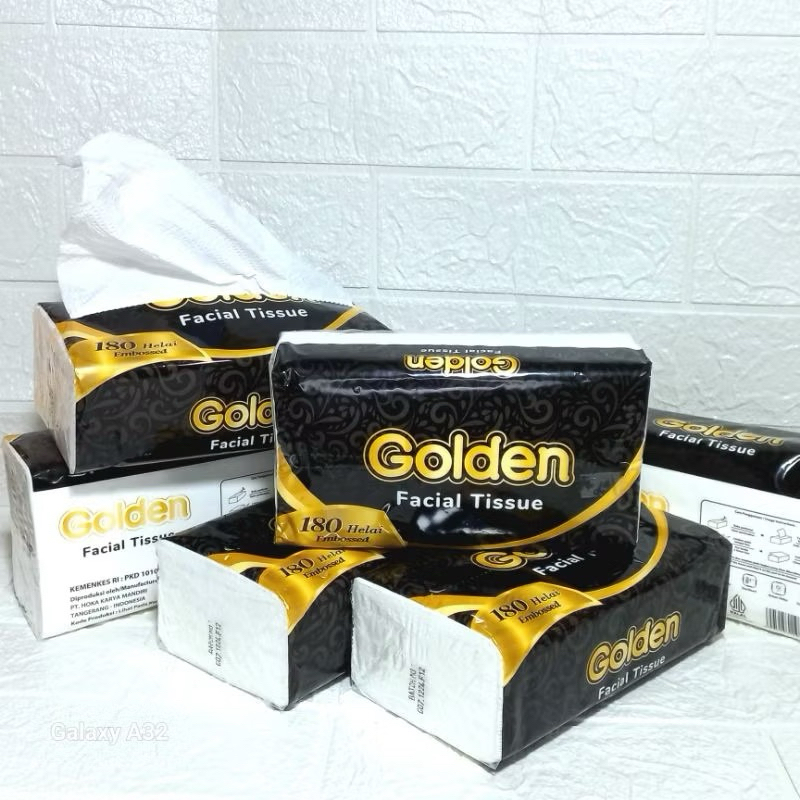 Jual Tisu GOLDEN embos 180 lembar 2ply - 1 pcs | Shopee Indonesia