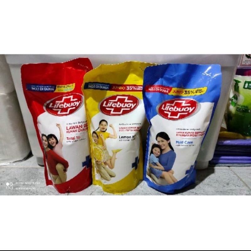 Jual Sabun Mandi Cair Lifebuoy Refill 825 ml | Shopee Indonesia