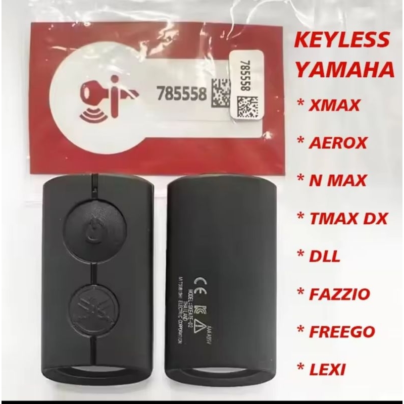 Jual remote keyles yamaha aerox nmax fasio | Shopee Indonesia
