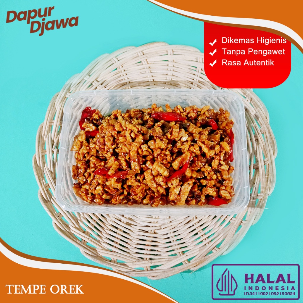 Jual Kering Tempe Orek Kacang Pedas Manis 200 gram | Shopee Indonesia