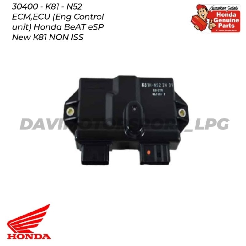 Jual ECM,ECU (Eng Control unit) Honda BeAT eSP New K81 NON ISS | Shopee ...