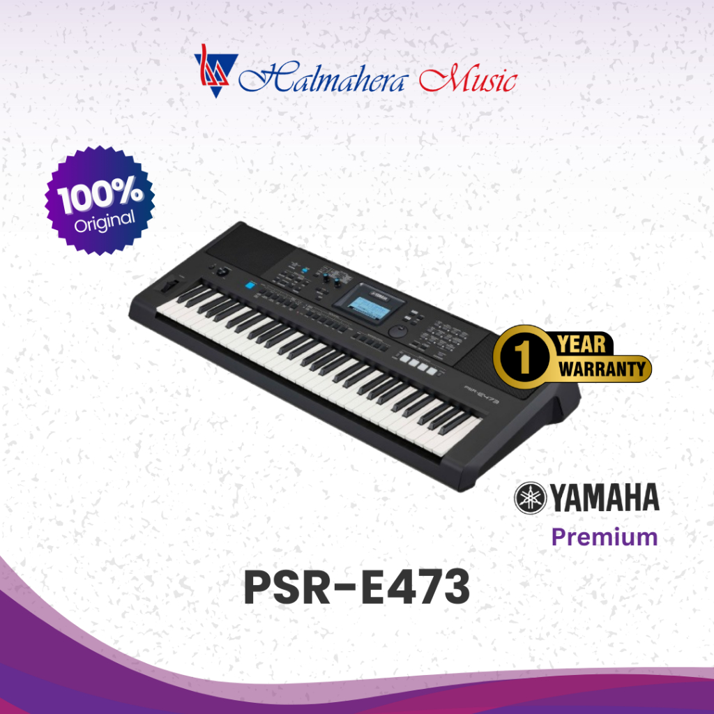Jual Yamaha PSR E473 - PSRE473 | Portable Keyboard | Shopee Indonesia