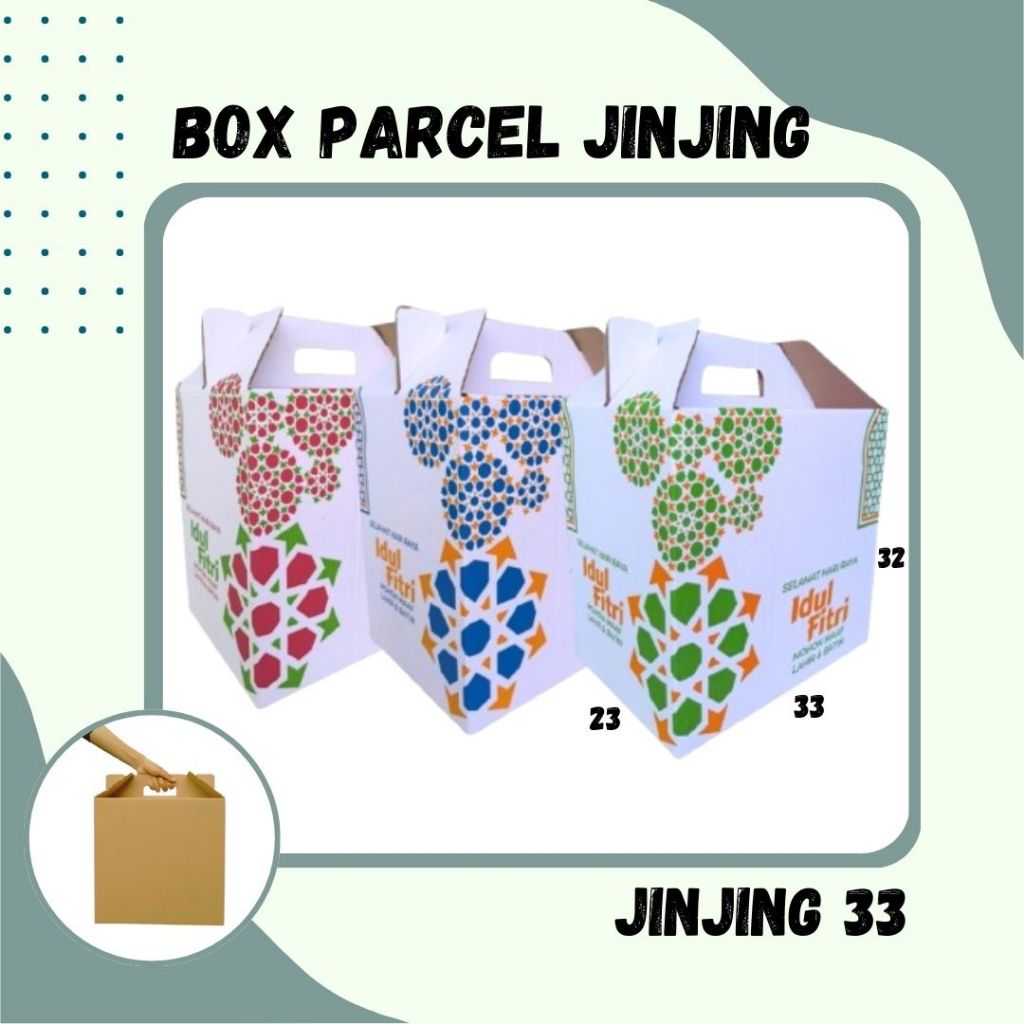 Jual Kardus Jinjing 33x23x32 Dus Parcel Packing/ Box Parcel / Box ...