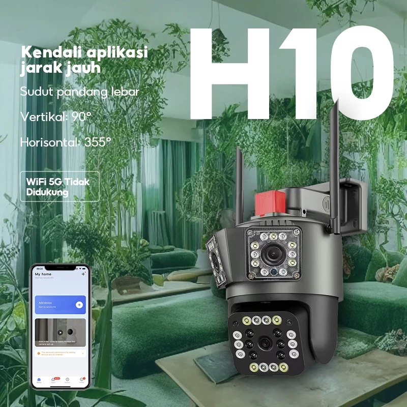 Jual Franwell CCTV Kamera 5mp 4k Outdoor Surveillance Kamera WiFi ...