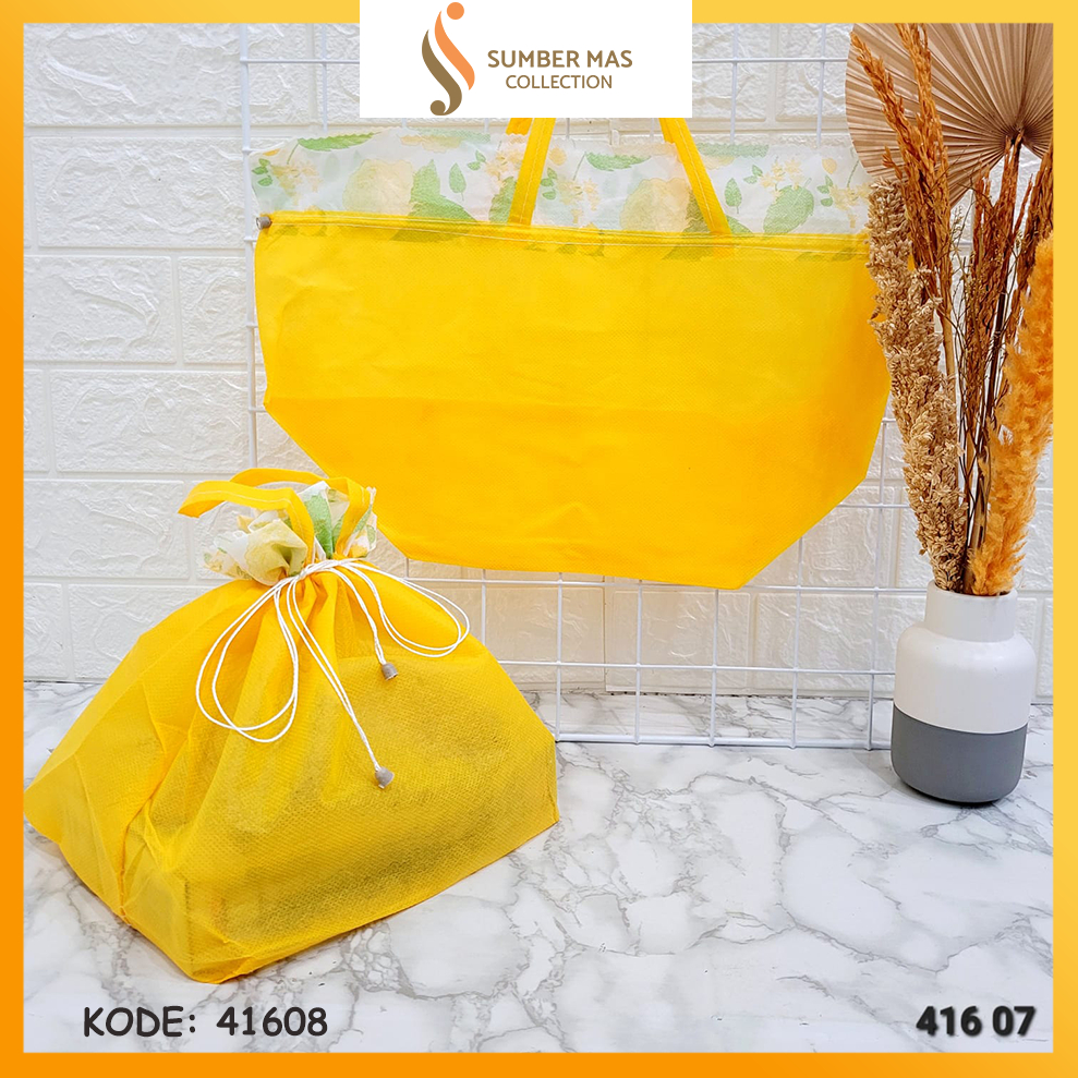 Jual Tas Serut Polos Spunbond Isi 12pcs / Tas Hajatan / Tas Kotak Snack Nasi 18 20 22 24 25 26cm ...