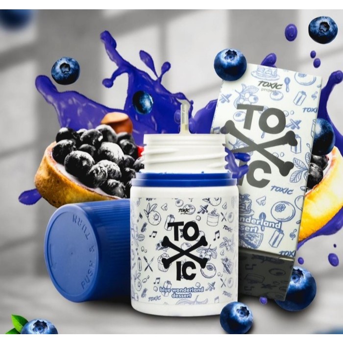 Jual Toxic Blue Wonderland Dessert 60ML 6MG 3MG by Toxic Project ...