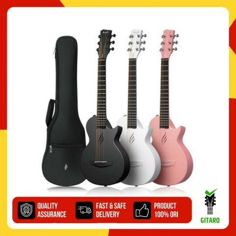 Jual Gitar Enya Nova Go Mini Carbon Fiber Acoustic Guitar 1/4 Size Travel | Shopee Indonesia