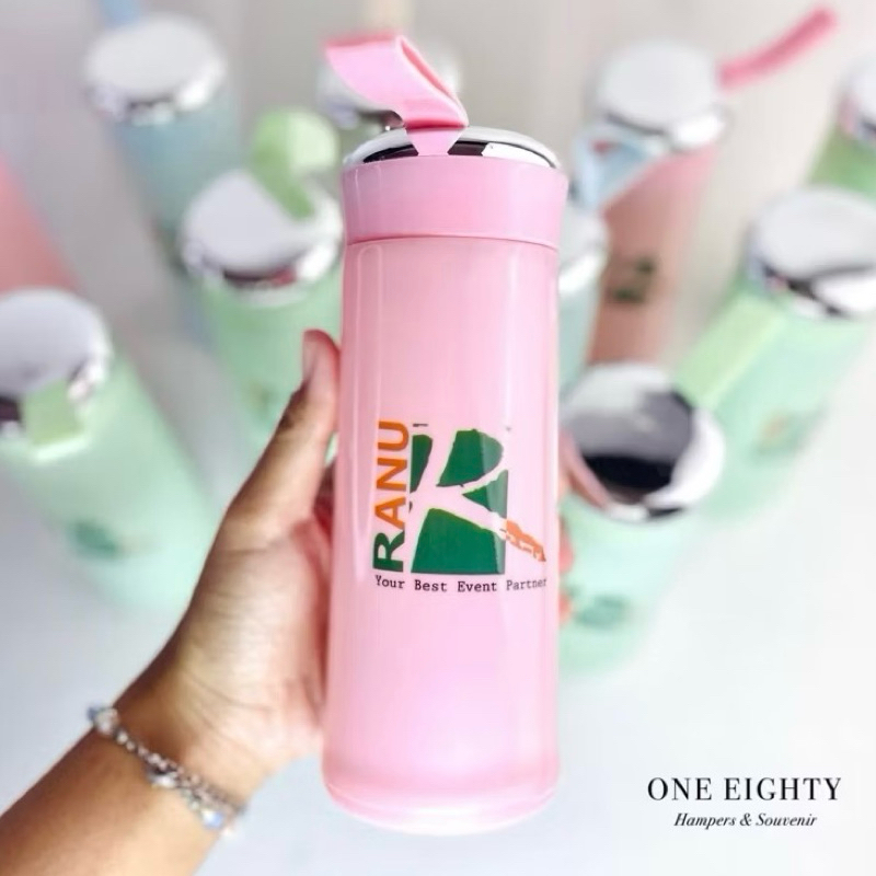 Jual SOUVENIR TUMBLER BOTOL KACA NICE CUSTOM SOUVENIR PERNIKAHAN ...