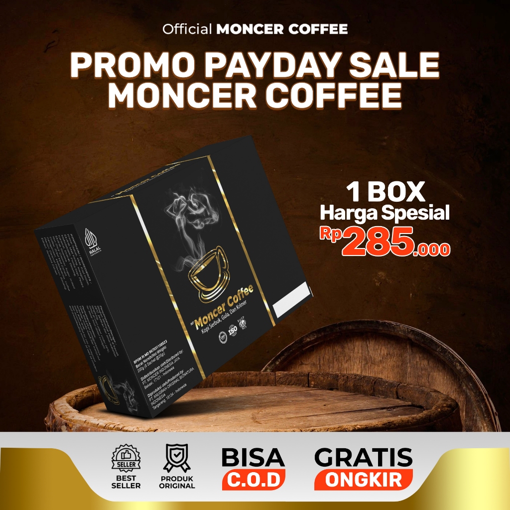 Jual NFMoncer Coffee - Kopi Nikmat Full Power Halal & BPOM 100% ...
