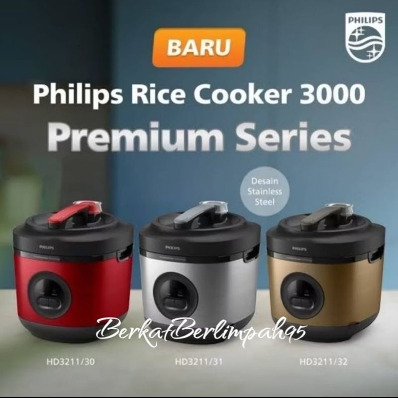 Jual PHILIPS HD3211 (100% ORI) Magic Com Rice Cooker Penanak Nasi 1,8L ...