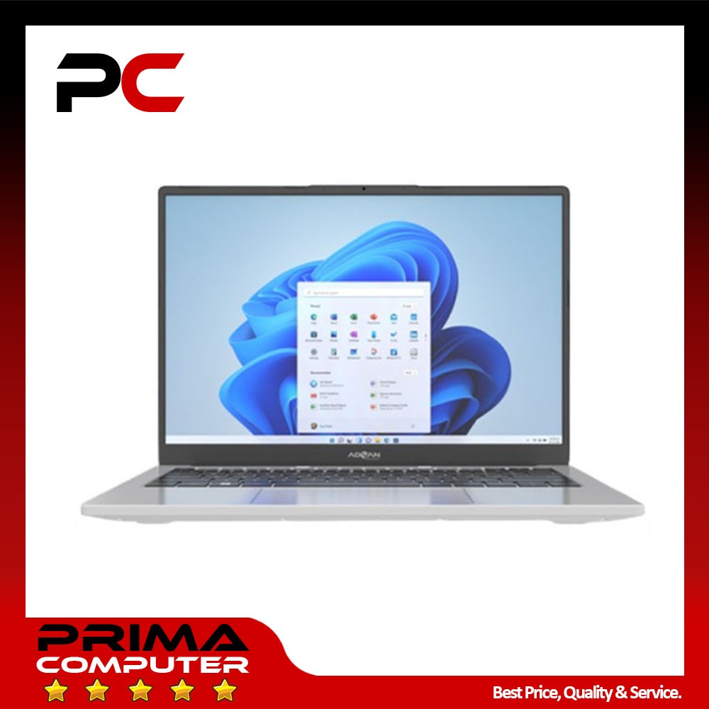 Jual Advan Work Plus - Silver AMD Ryzen 5 6600H 512GB 16GB W11 14 ...