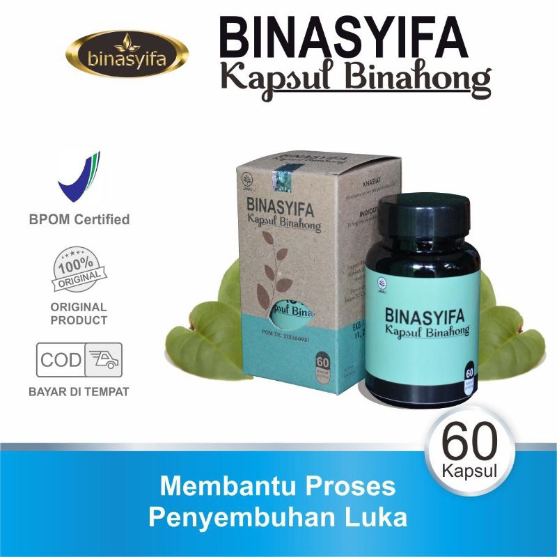 Jual Obat Herbal Luka Bakar Dan Bekas Luka Binasyifa Ekstrak Daun Binahong Original | Shopee ...