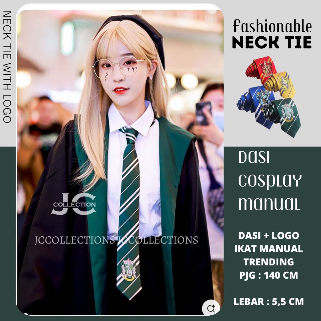 Jual OK! Dasi Cosplay Film Asrama Penyihir Har - Pot Manual dengan LOGO ...
