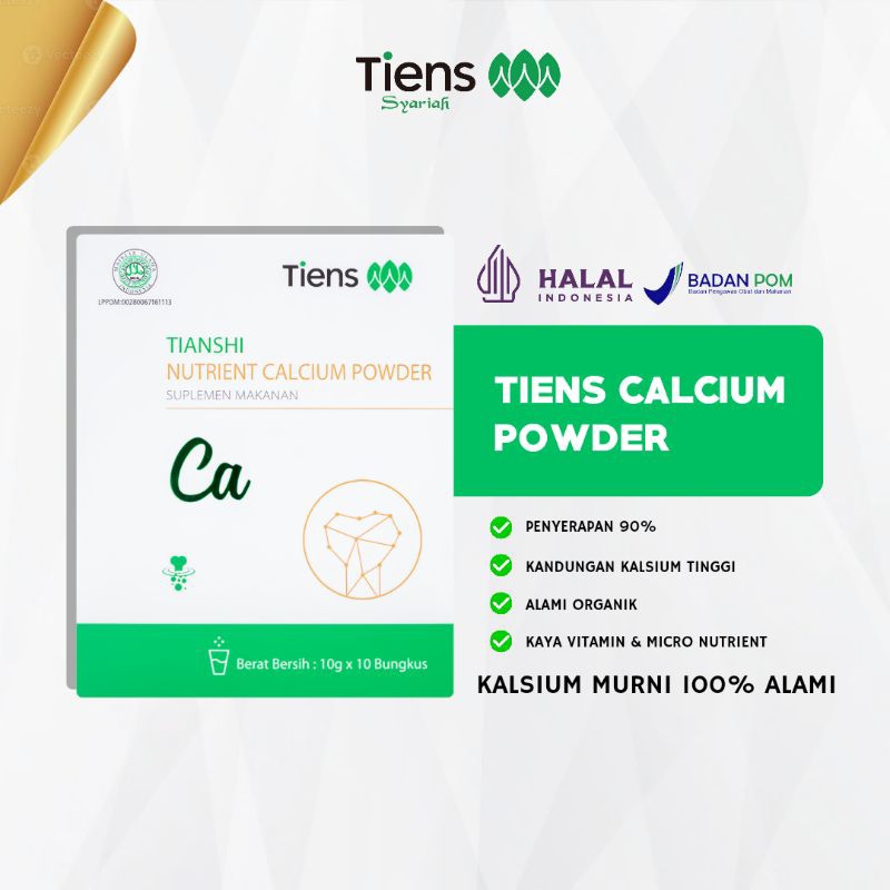 Jual Tiens Nutrient Calcium Powder /Susu Tianshi High Super Calsium ...