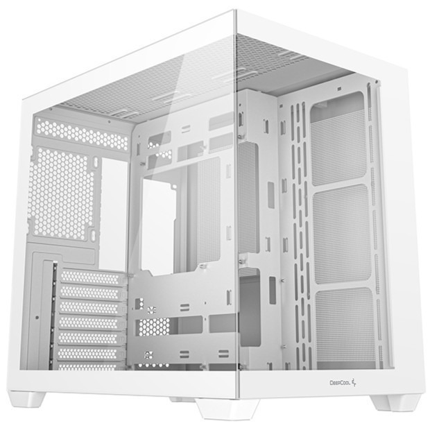 Jual DEEPCOOL CG530 WHITE MID TOWER BTF PC CASE CASING GAMING CHASSIS ...