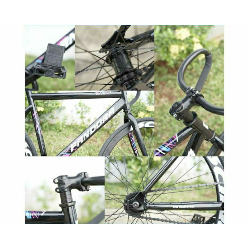 Jual Sepeda Fixie Police Toronto Pandora By Element (AKOD) | Shopee ...