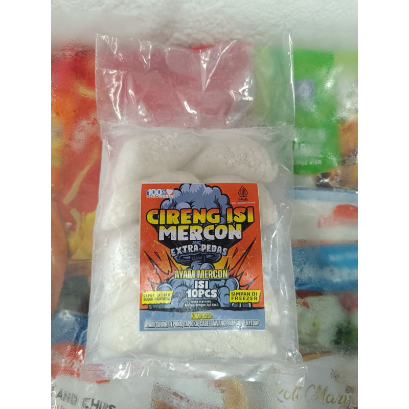 Jual Cireng Mercon Ayam isi 10 | Shopee Indonesia