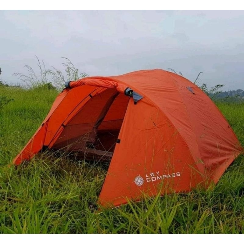 Jual Tenda Compass LWY 4 person fiber | Shopee Indonesia