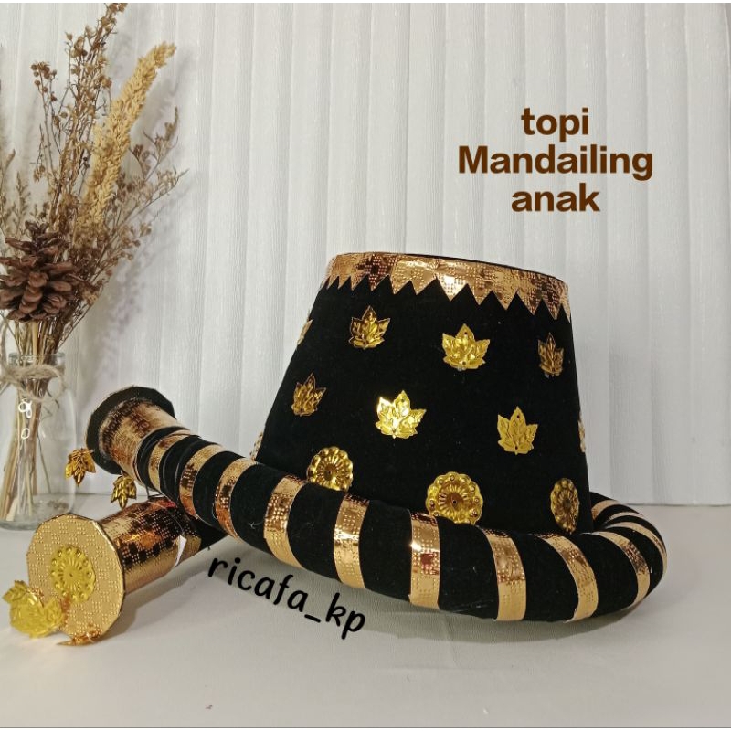 Jual Topi adat mandailing - topi anak adat mandailing - aksesoris ...