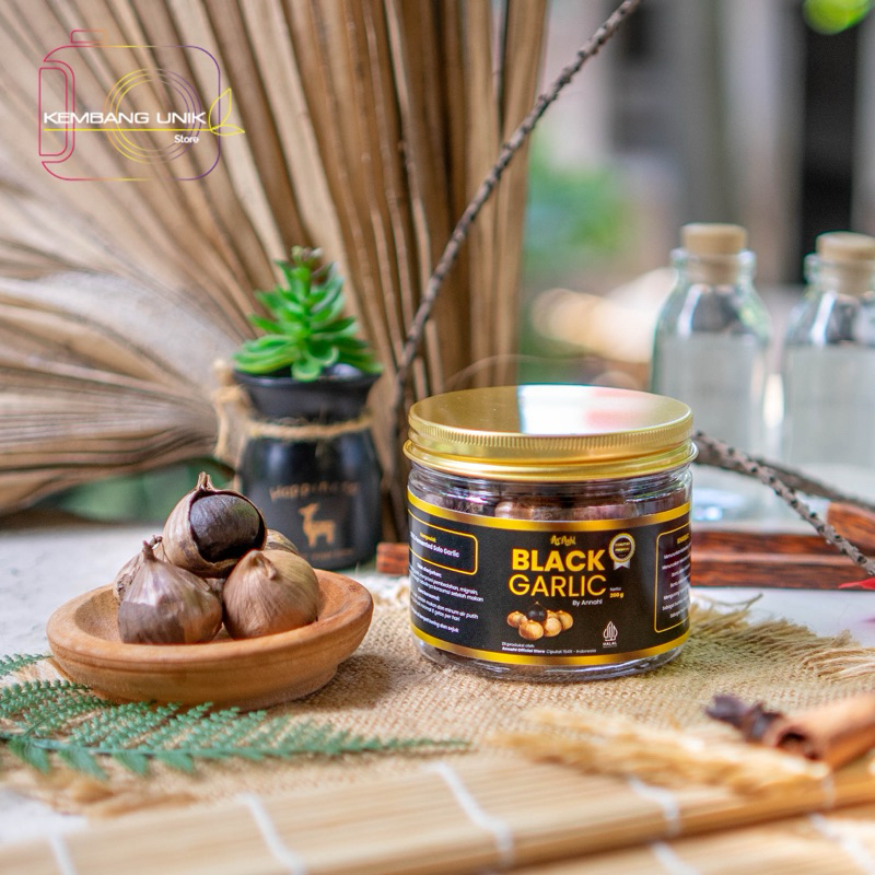 Jual Black Garlic Annahl premium 100gr | Bawang hitam tunggal | Bawang Lanang | Shopee Indonesia