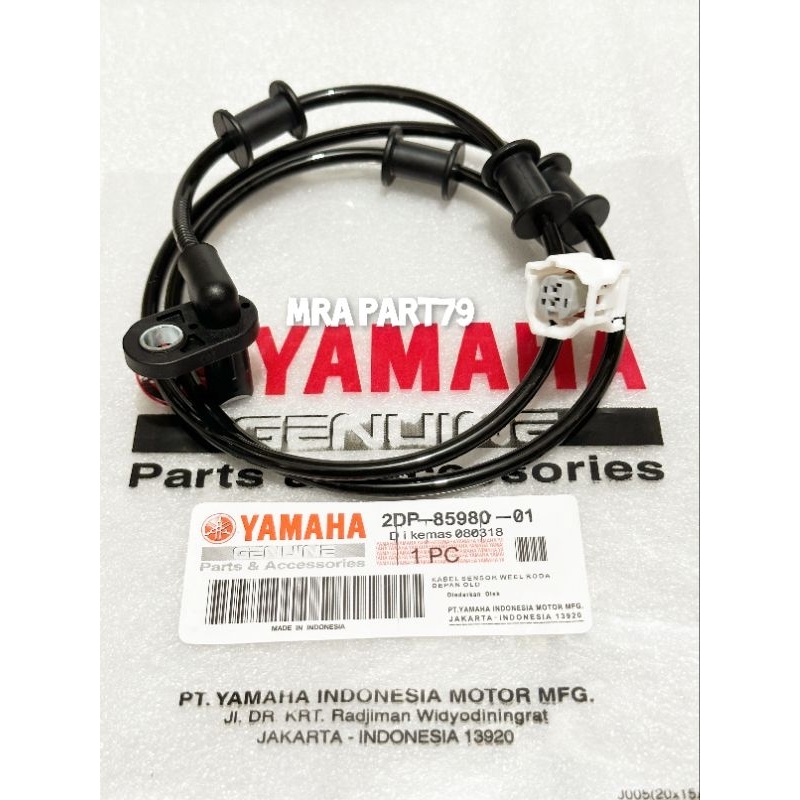 Jual Kabel Sensor spedometer Wheel Speed depan ABS 2DP-85980-01 Yamaha ...