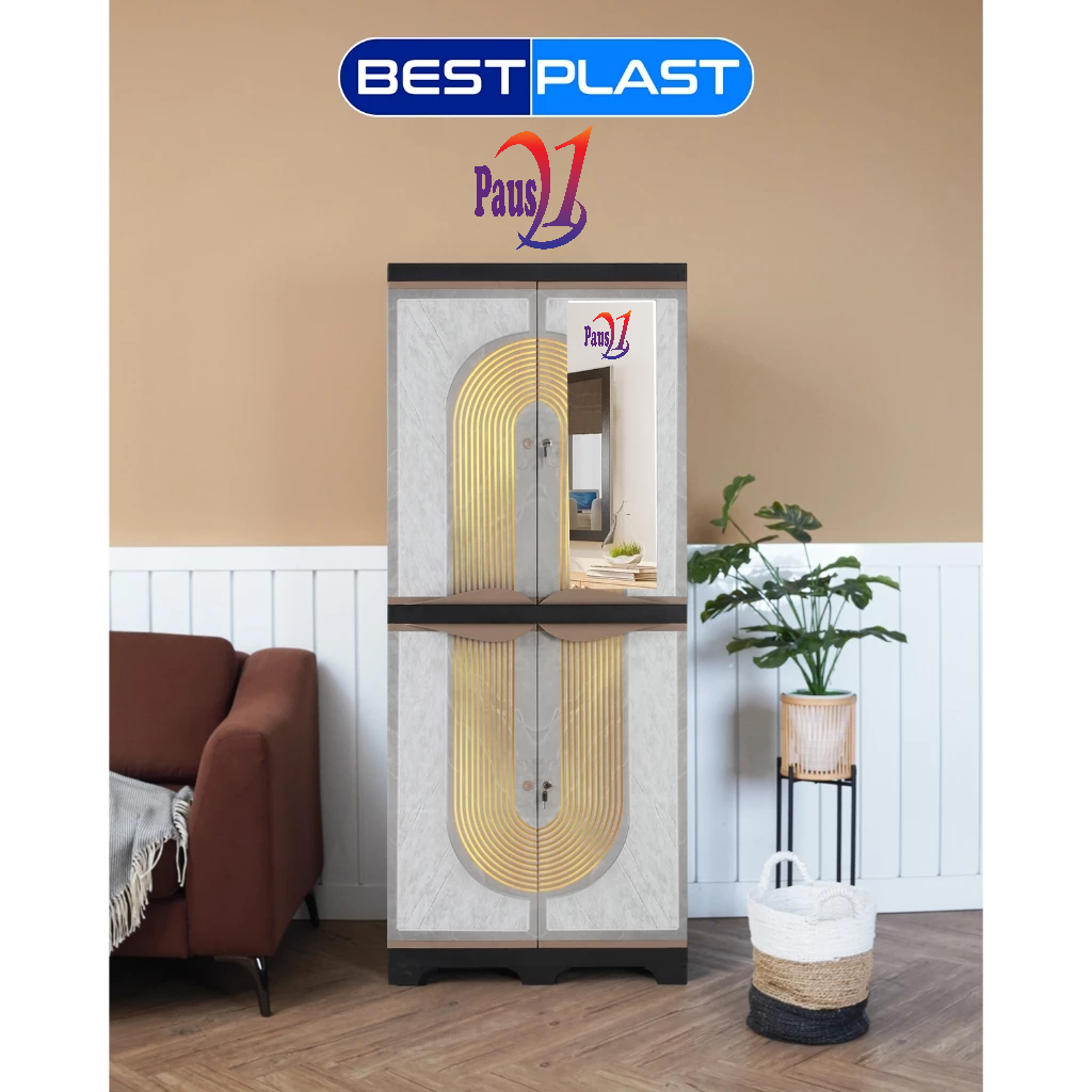 Jual Bestplast BMC GOLD 2P RC Stone / Lemari Plastik 2 Pintu / Lemari ...