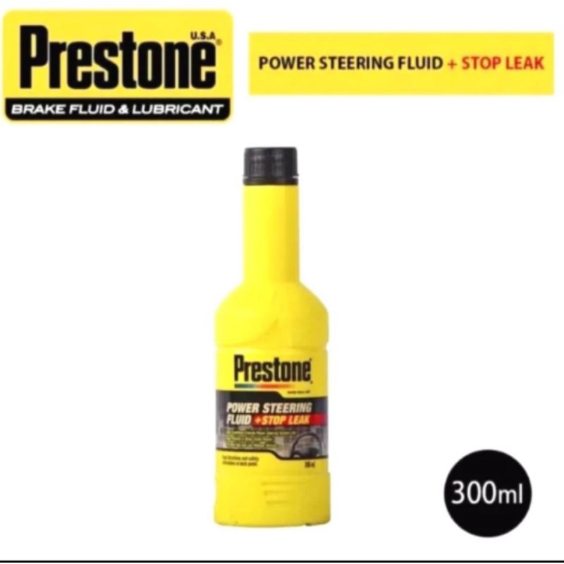 Jual Oil/Oli/Minyak Powersteering Prestone + STOP LEAK 300ML (Original ...