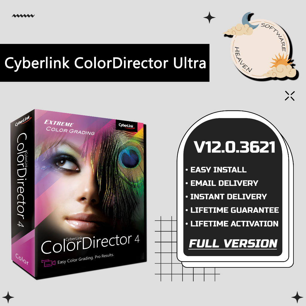 Jual Cyberlink ColorDirector Ultra 2024 v12.0.3621.12 Full Version ...