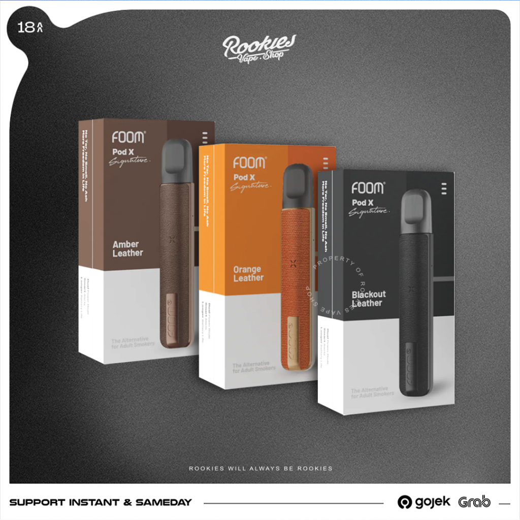 Jual FOOM Pod X Signature New Color Leather Edition PODKIT KT175 ...
