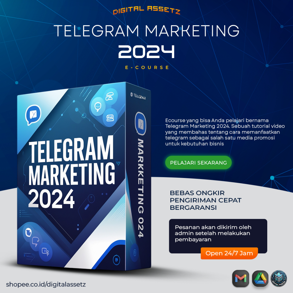 Jual [JL55] TELEGRAM MARKETING 2024 - Jadikan Telegram Sebagai Media ...