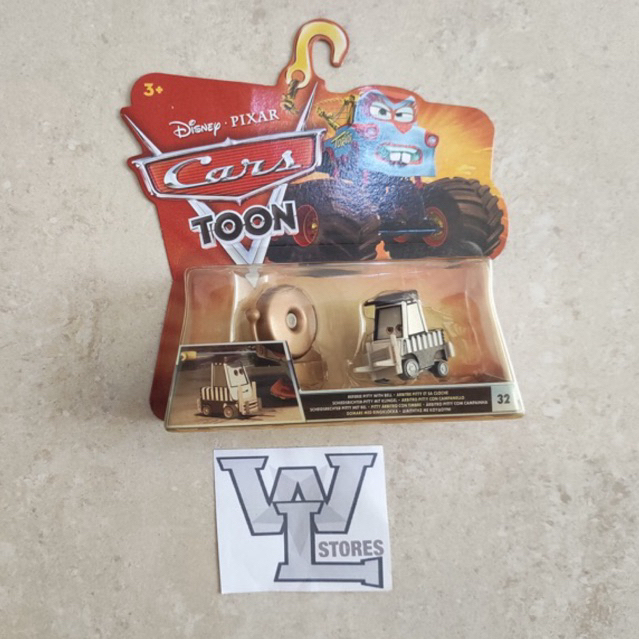 Jual Disney Cars Cars Toon - Referee Pitty with Bell | Shopee Indonesia