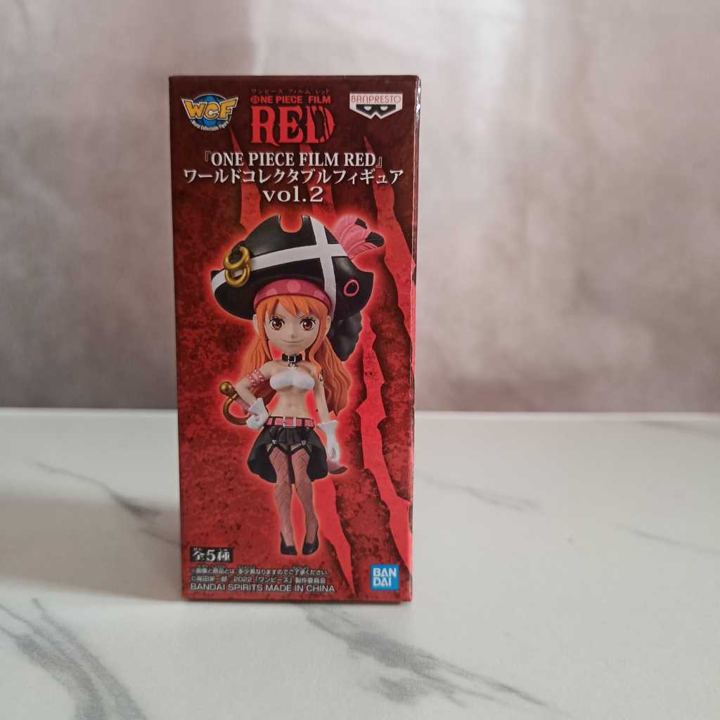 Jual WCF Figure One Piece Original Japan Version Red Nami | Shopee ...