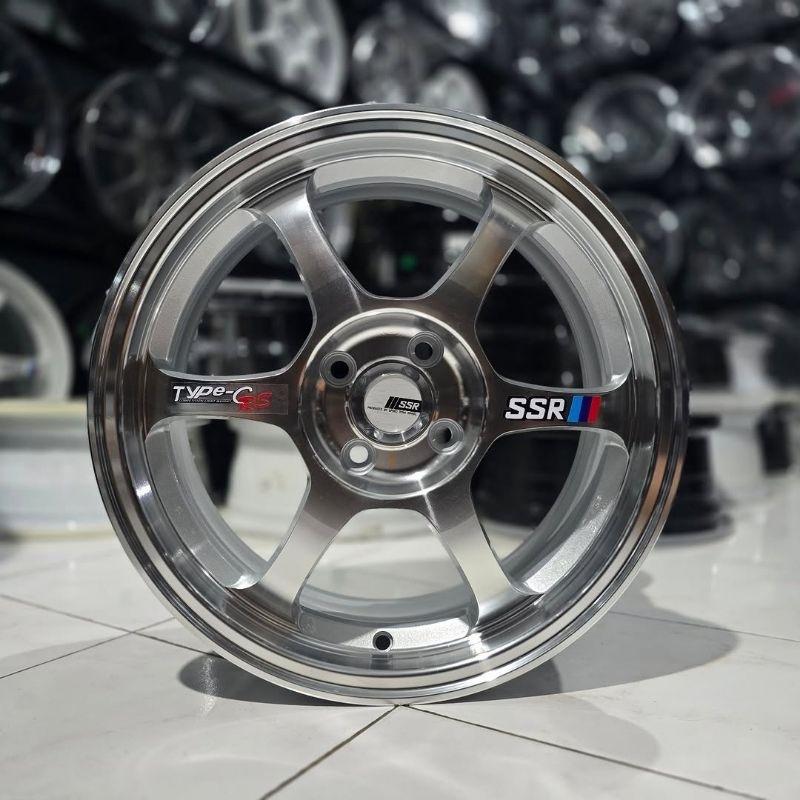 Jual velg racing ring 16 SSR TYPE C LEBAR 7 ET 40 velg mobil r16 velg brio jazz city freed vios ...