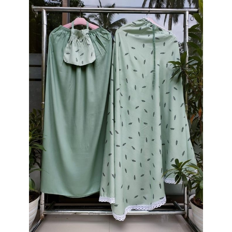Jual Terlaris! Mukena Dewasa Jumbo Motif Variatif, Terbuat dari Rayon ...