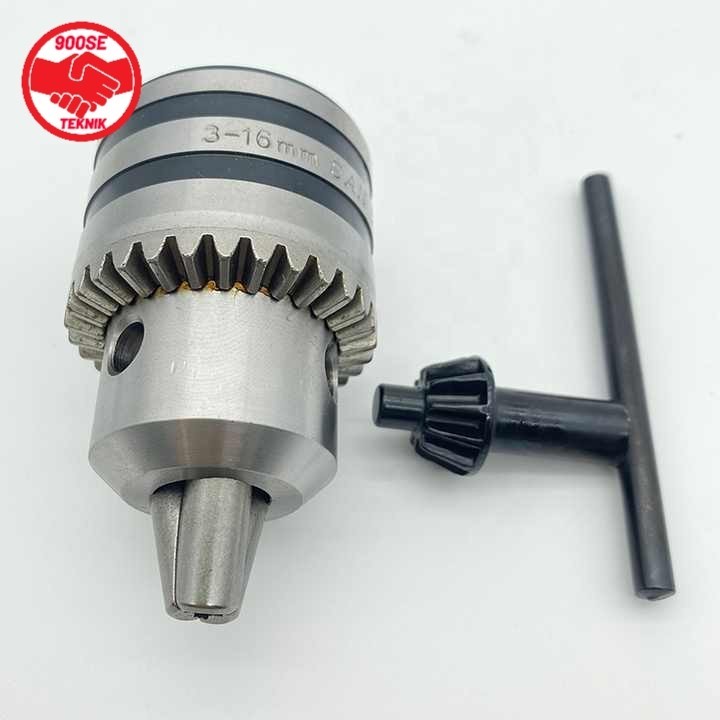 Jual Drill Chuck | Kepala Bor 3 - 16mm B16 & B18 (SAN OU) | Shopee ...