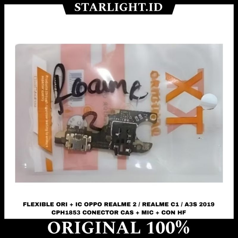Jual FLEXIBLE FLEKSIBEL BOARD KONEKTOR CONNECTOR CHARGER PAPAN CAS ORI + IC OPPO REALME 2 ...