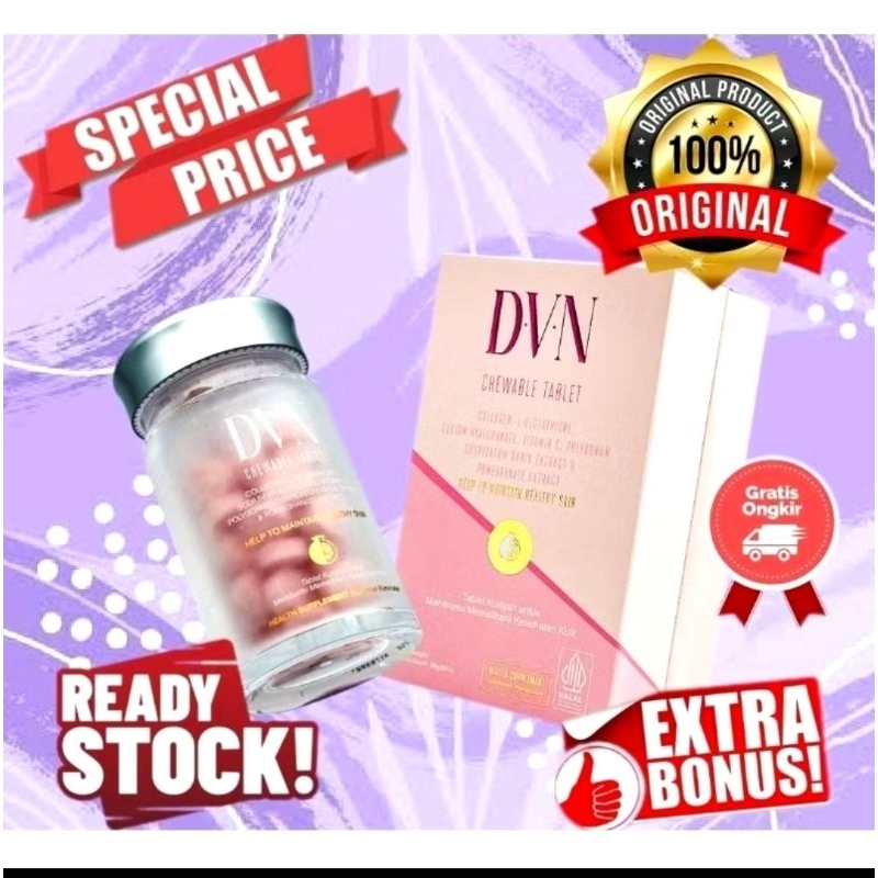 Jual PROMO!!! DVN Colagen Candy Original 60 Tablet | Shopee Indonesia