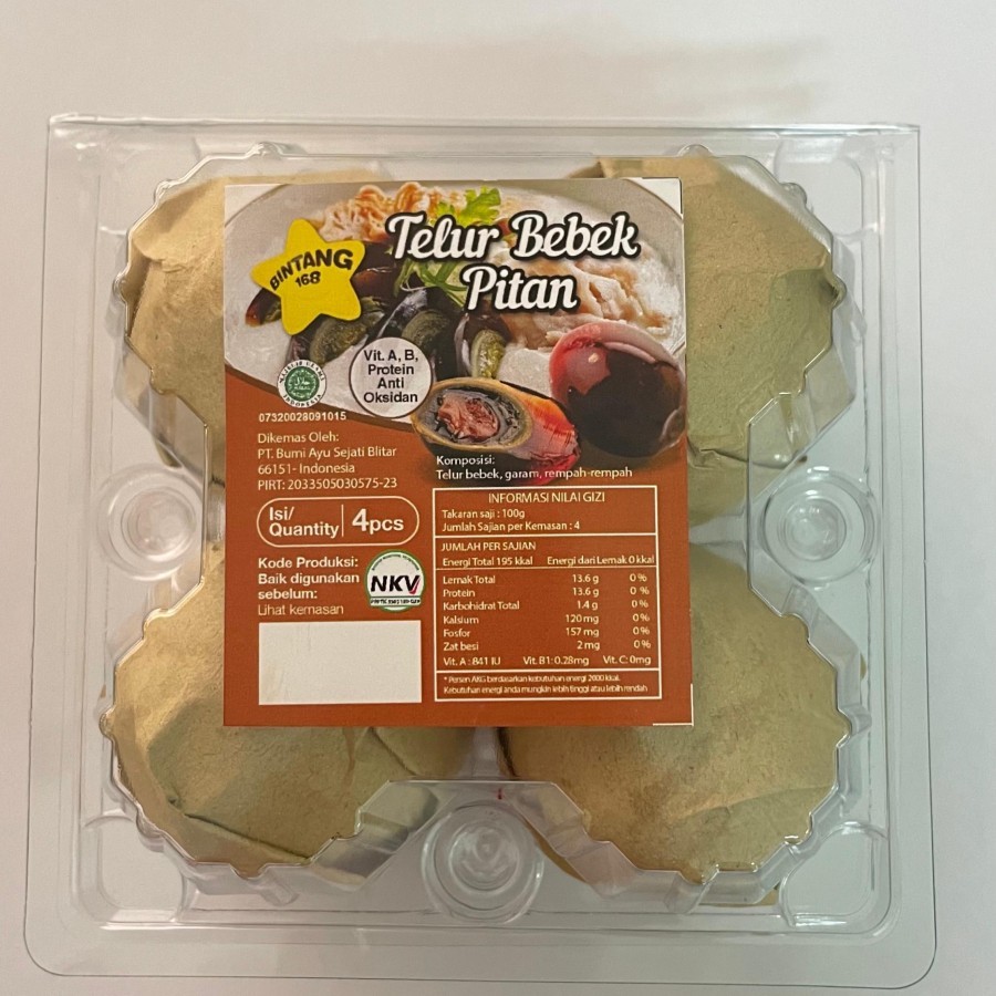 Jual Telur Bebek Phitan / Pitan / Century Egg premium isi 4 Butir/ Box ...
