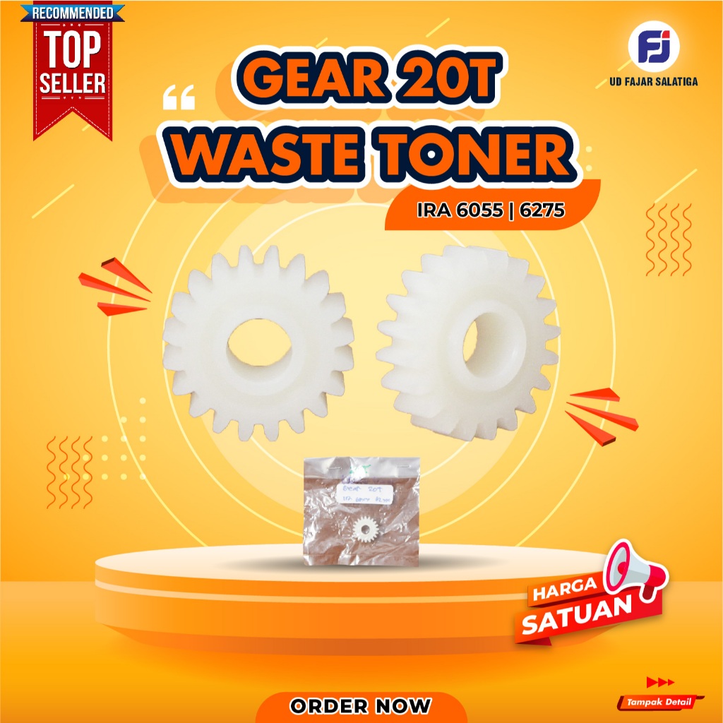 Jual GEAR 20T WASTE TONER CANON iR ADVANCE 6055 6275 SERIES | Shopee ...