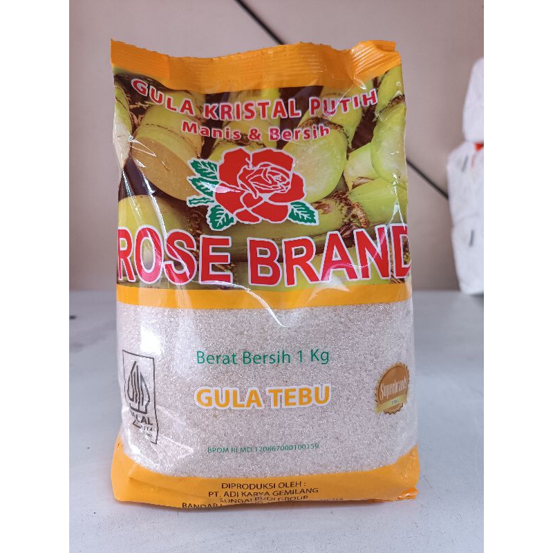 Jual Gula Rose Brand 1kg Kuning | Shopee Indonesia