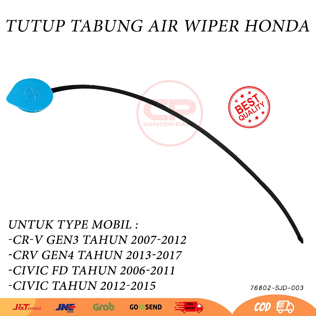 Jual Tutup Tabung Air Wiper Crv Gen3 Gen4 2007 2008 2009 2010 2011 2012 2013 2014 2015 2016 2017 ...