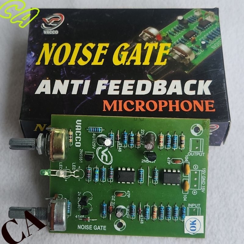 Jual KIT NOISE GATE ANTI FEEDBACK MICROPHONE by VACCO | Shopee Indonesia